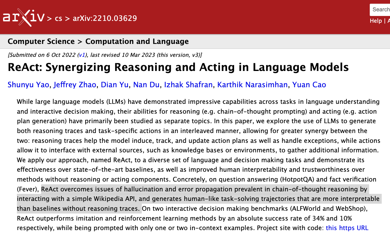 Implementing ReAct Agentic Pattern From Scratch